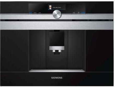 Siemens CT636LES1 inbouw koffiemachine met oneTouch functie en ...