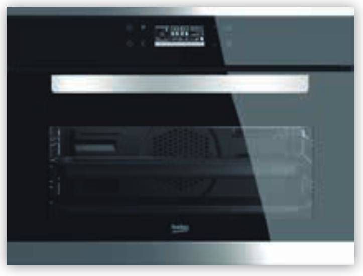 Beko combimagnetron (inbouw) BCM15500XG - Koelkastwebshop.nl